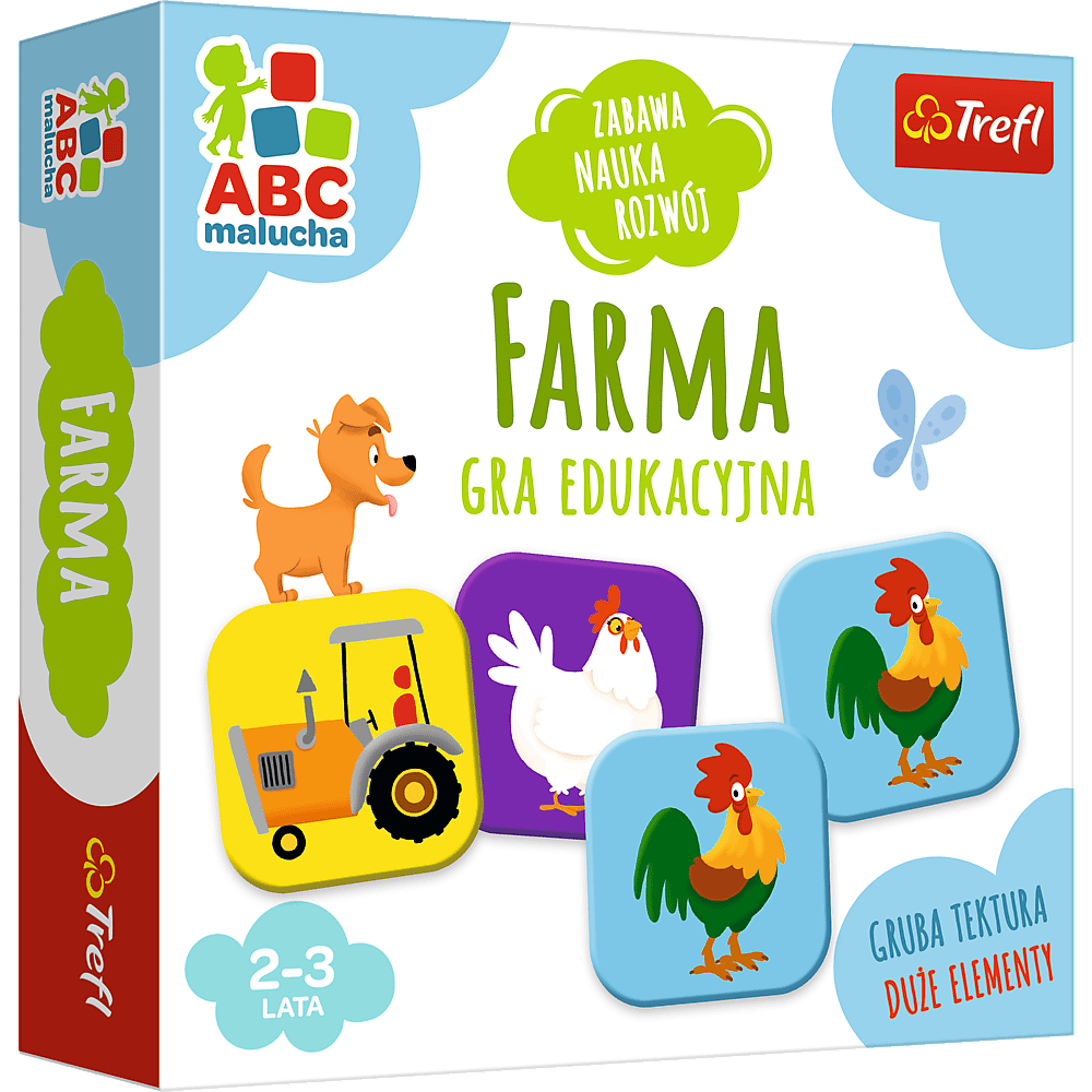 Gra edukacyjna Farma ABC Malucha Trefl