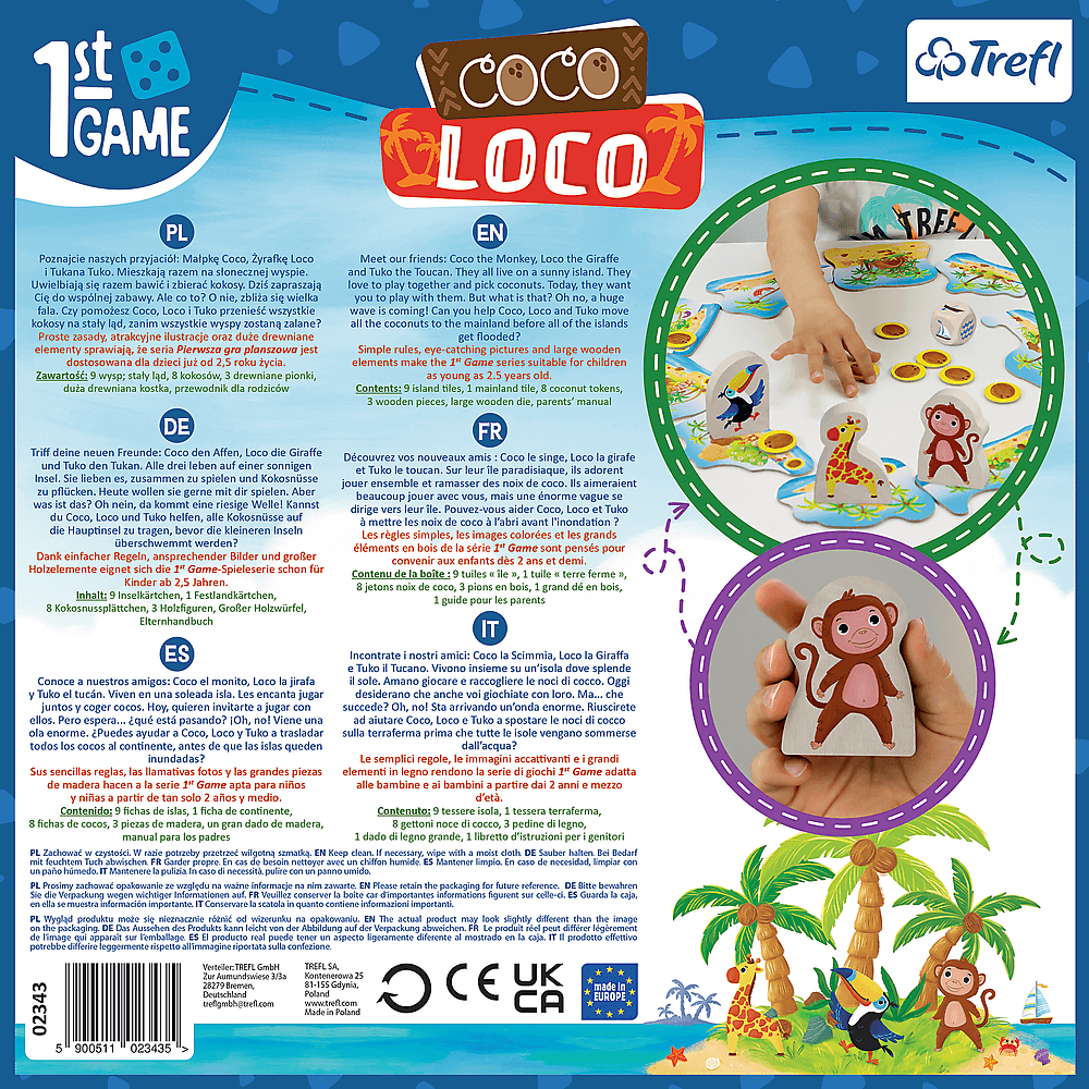 Coco Loco - pierwsza gra planszowa | Trefl