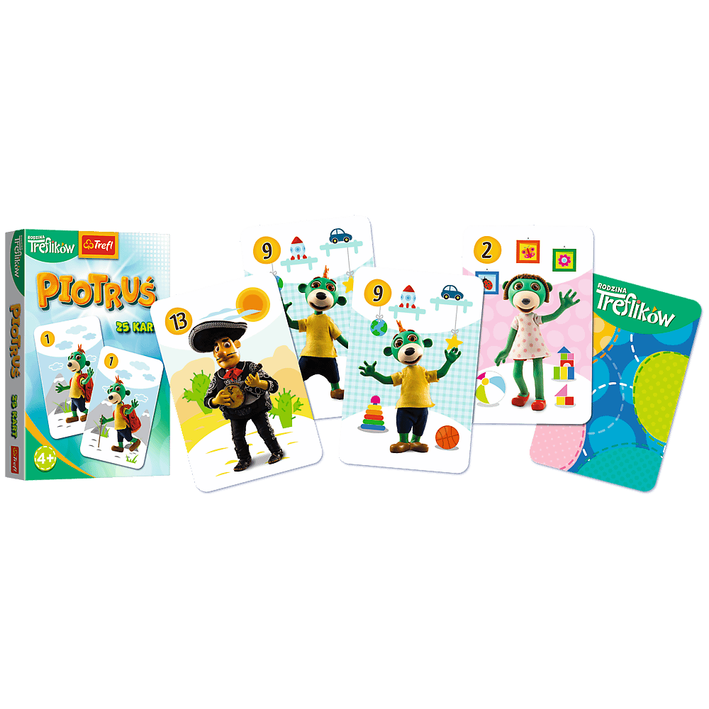 Karty Piotruś Rodzina Treflików | Trefl