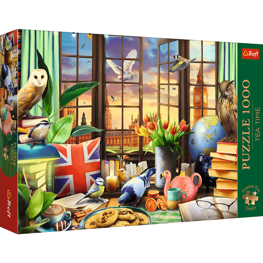 Puzzle Premium Plus Quality 1000 el. Tea Time: Wszystko co brytyjskie ...