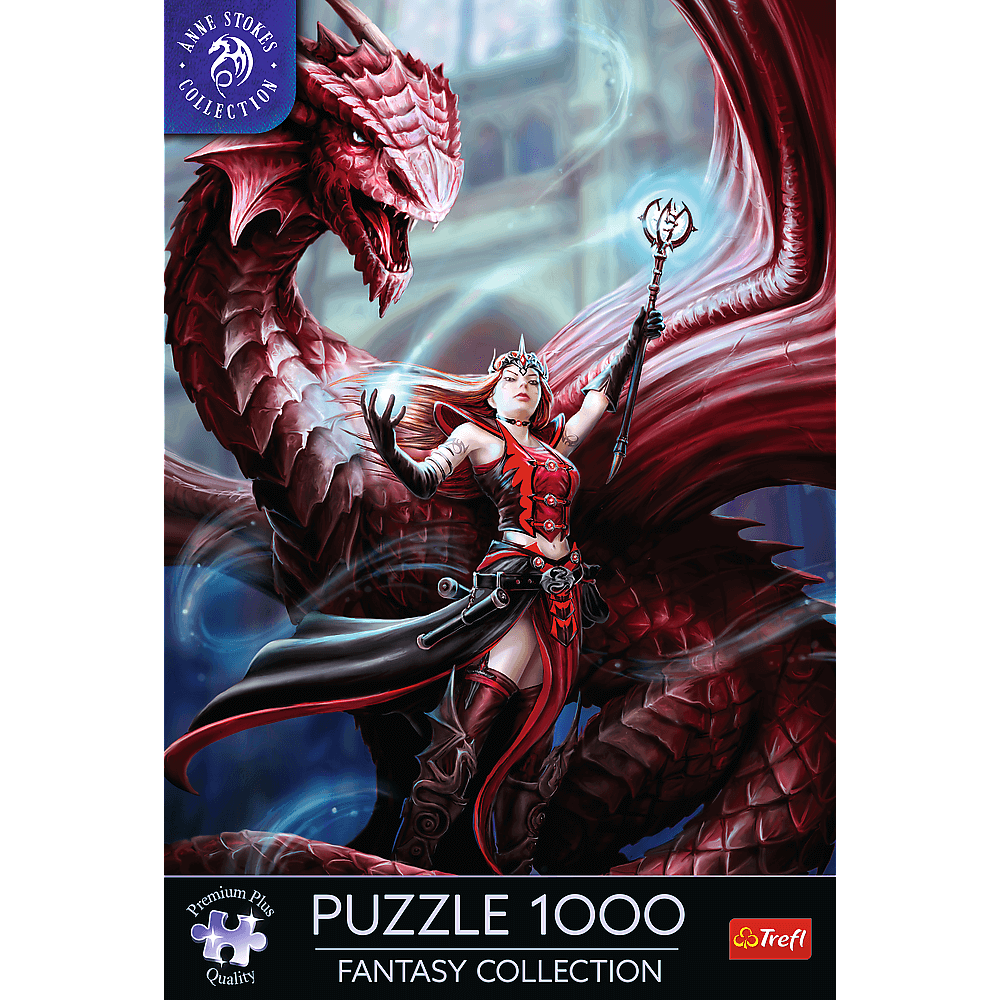 Puzzle Premium Plus Quality 1000 El Fantasy Collection Szkarłatny Mag