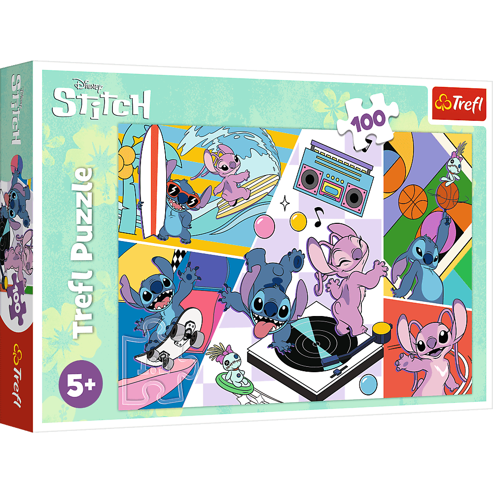Puzzle Lilo & Stitch 100 el. Wspomnienia Lilo & Stitch | Trefl