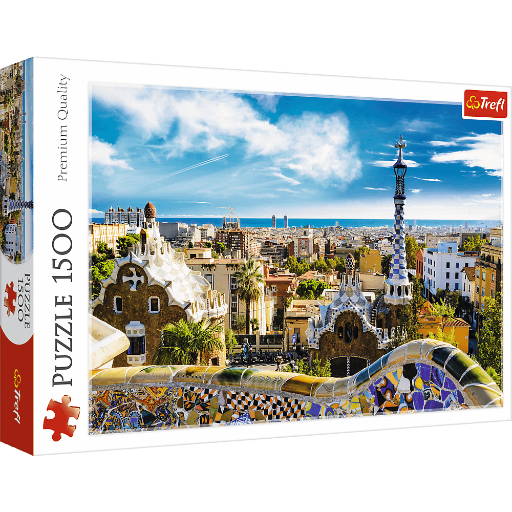 Park Guell Barcelona Trefl puzzles