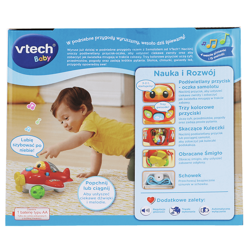 Zabawka interaktywna VTech Odlocik Samolocik | Trefl
