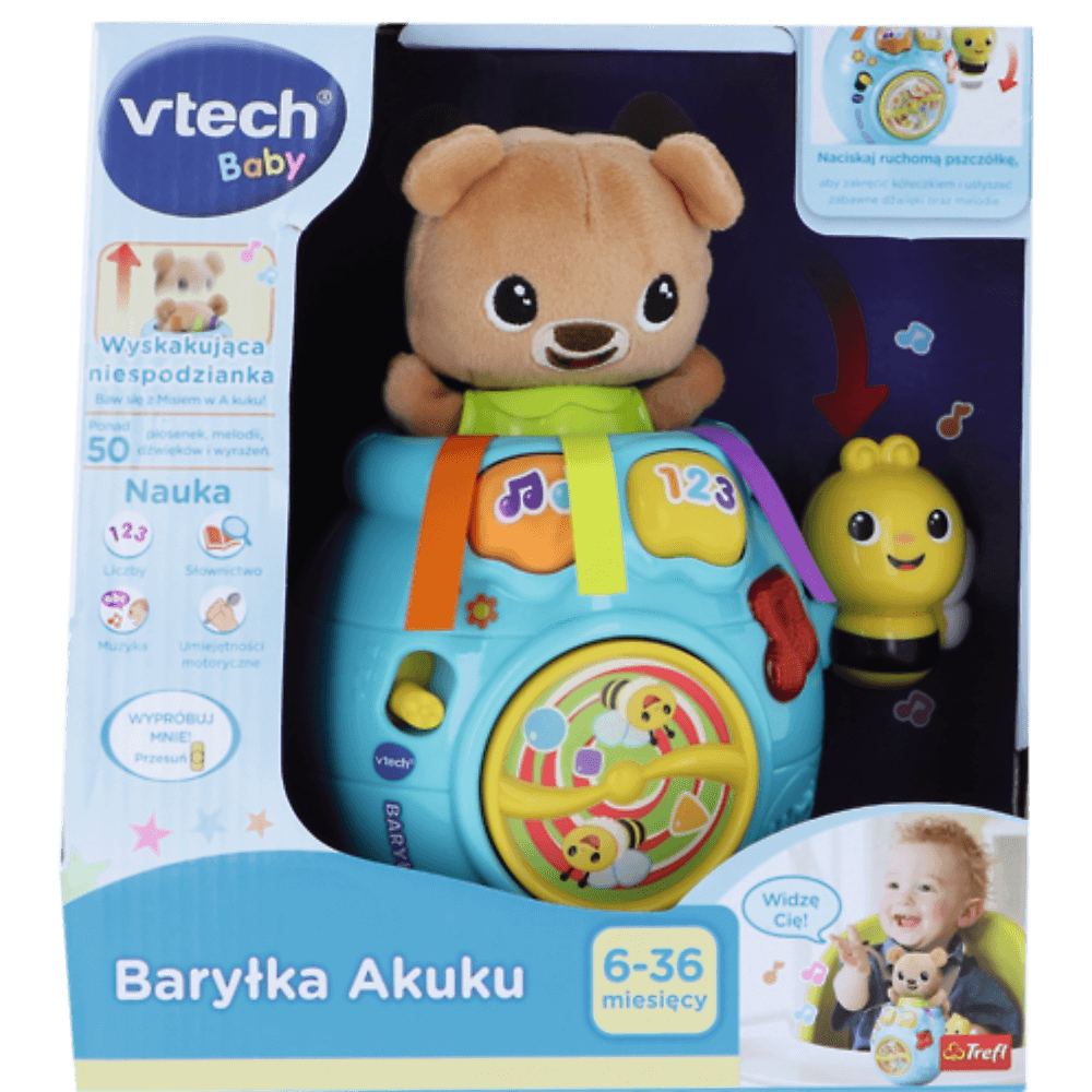 Zabawka interaktywna VTech Baryłka Akuku | Trefl