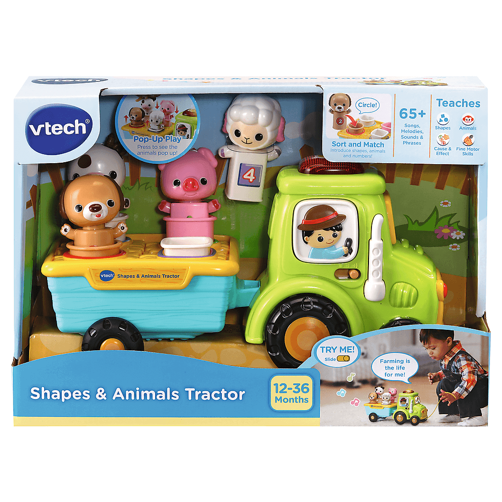 Traktorek Wesołek - zabawka VTech | Trefl