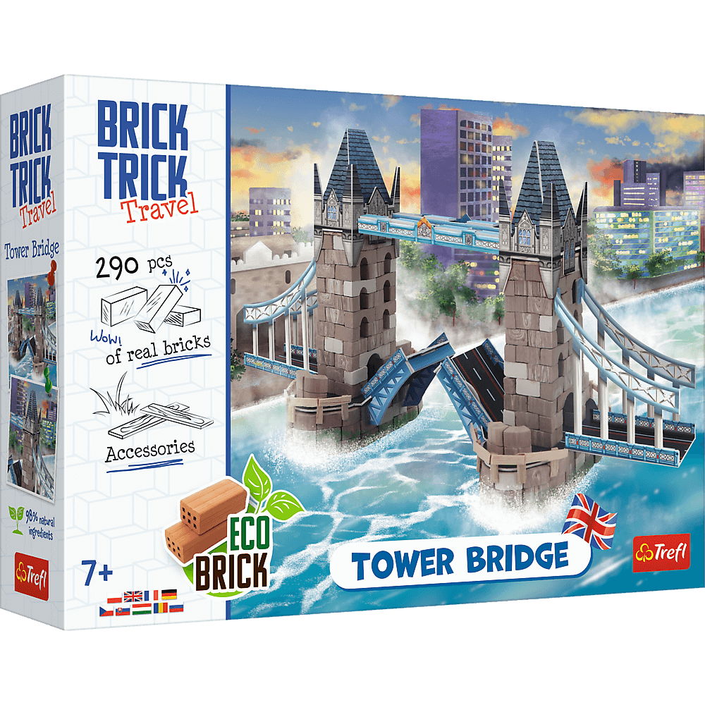 Klocki ceramiczne Brick Trick Travel - Tower Bridge | Trefl