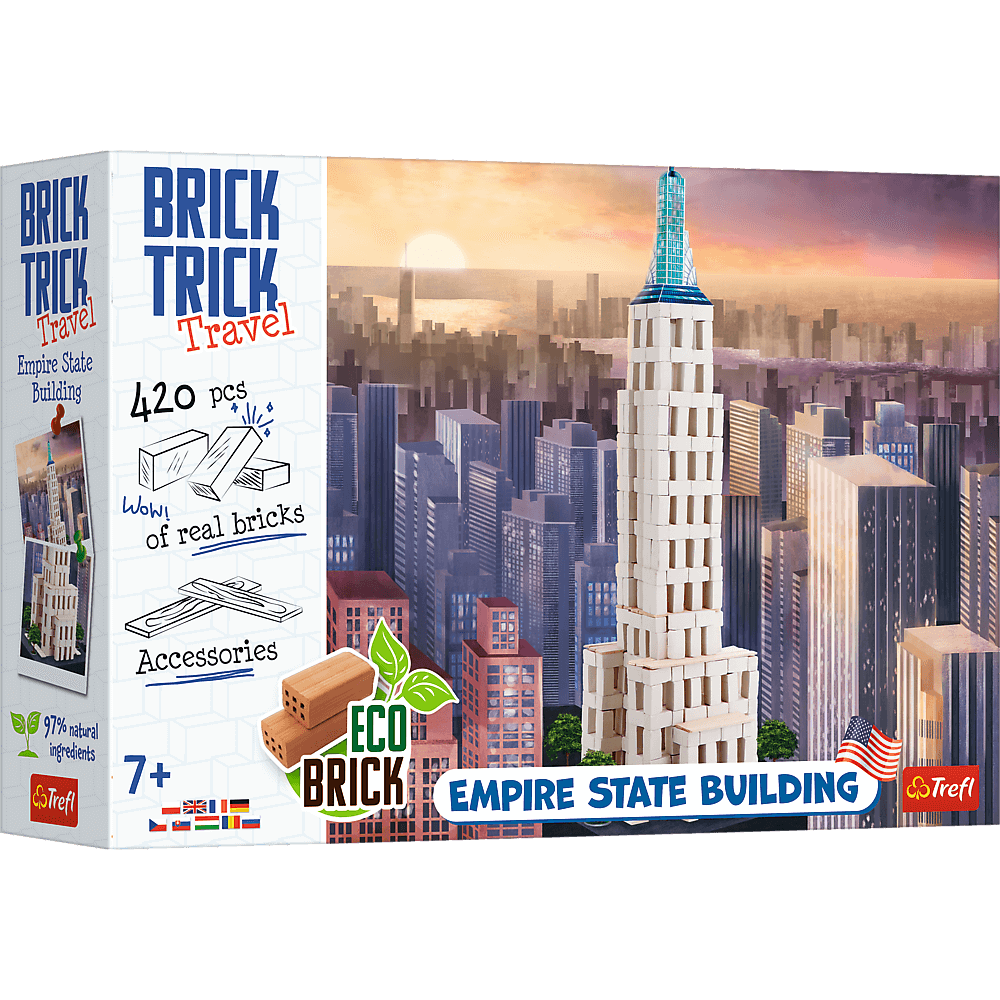 Brick Trick Travel - Empire State Building | Trefl