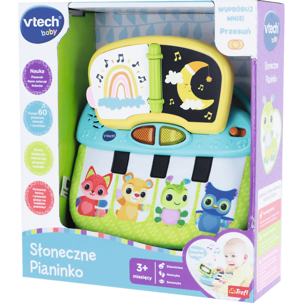 Zabawka interaktywna VTech Słoneczne Pianinko | Trefl