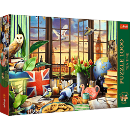 Puzzle Premium Plus Quality 1000 el. Tea Time: Wszystko co brytyjskie ...