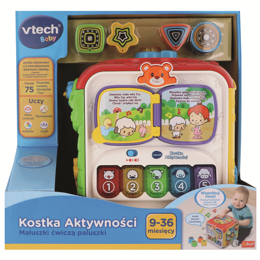VTech - Kostka Aktywności - zabawki Trefl